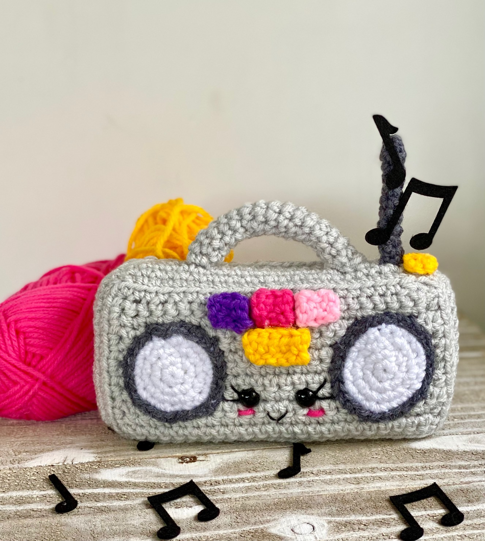 Remix Radio Crochet Pattern – Cloud 9 Knots Crochet Pattern Shop